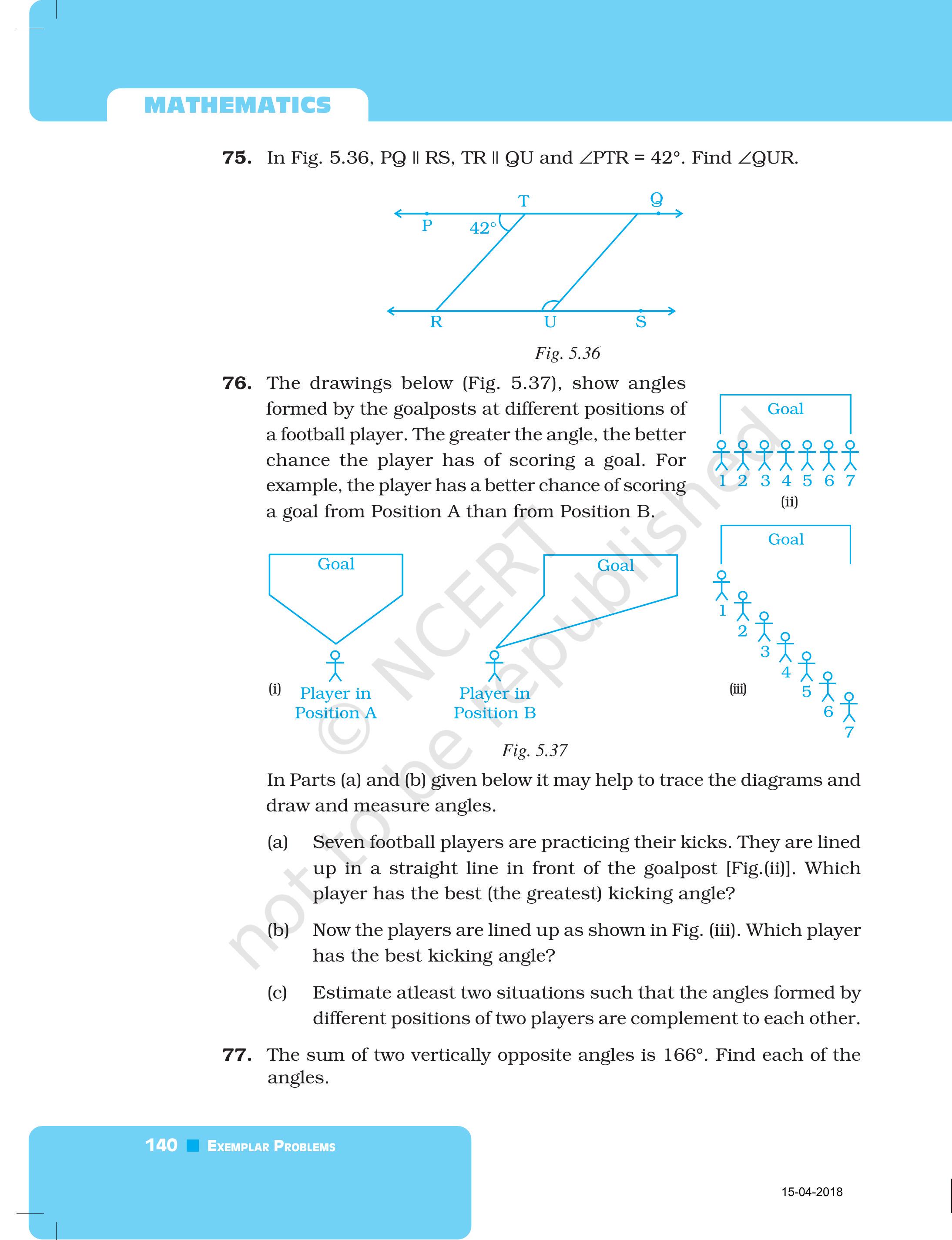Flexi answers - The drawings below (Fig. 5.37), show angles formed by ...