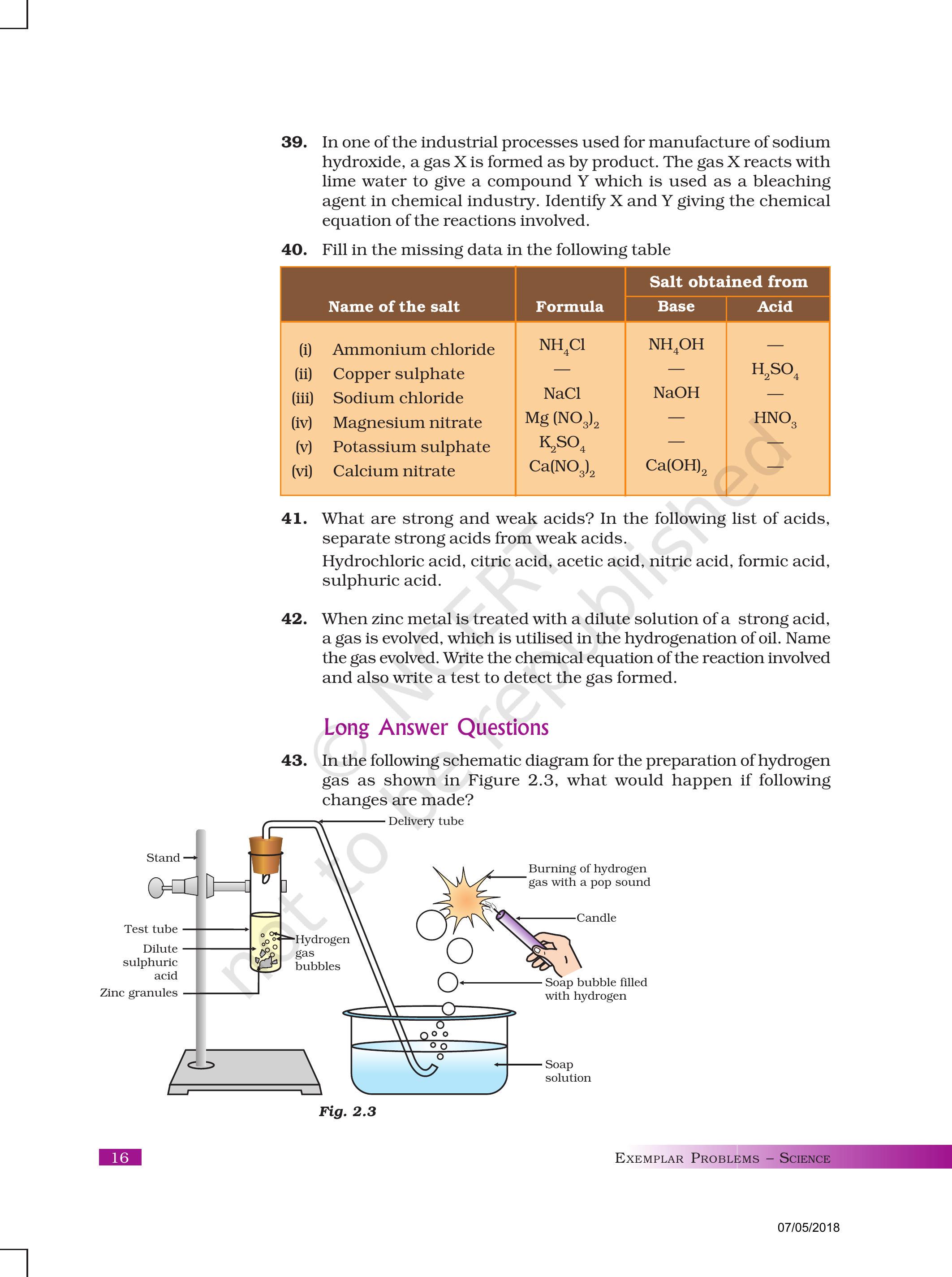 Flexi answers - In the following schematic diagram for the preparation ...