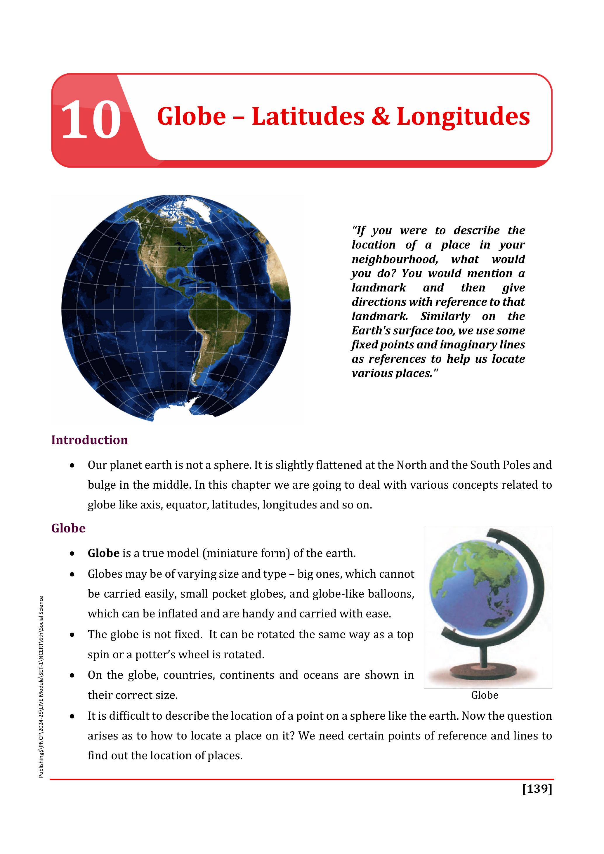 Understanding Globe: A Complete Guide to Latitudes, Longitudes, and ...