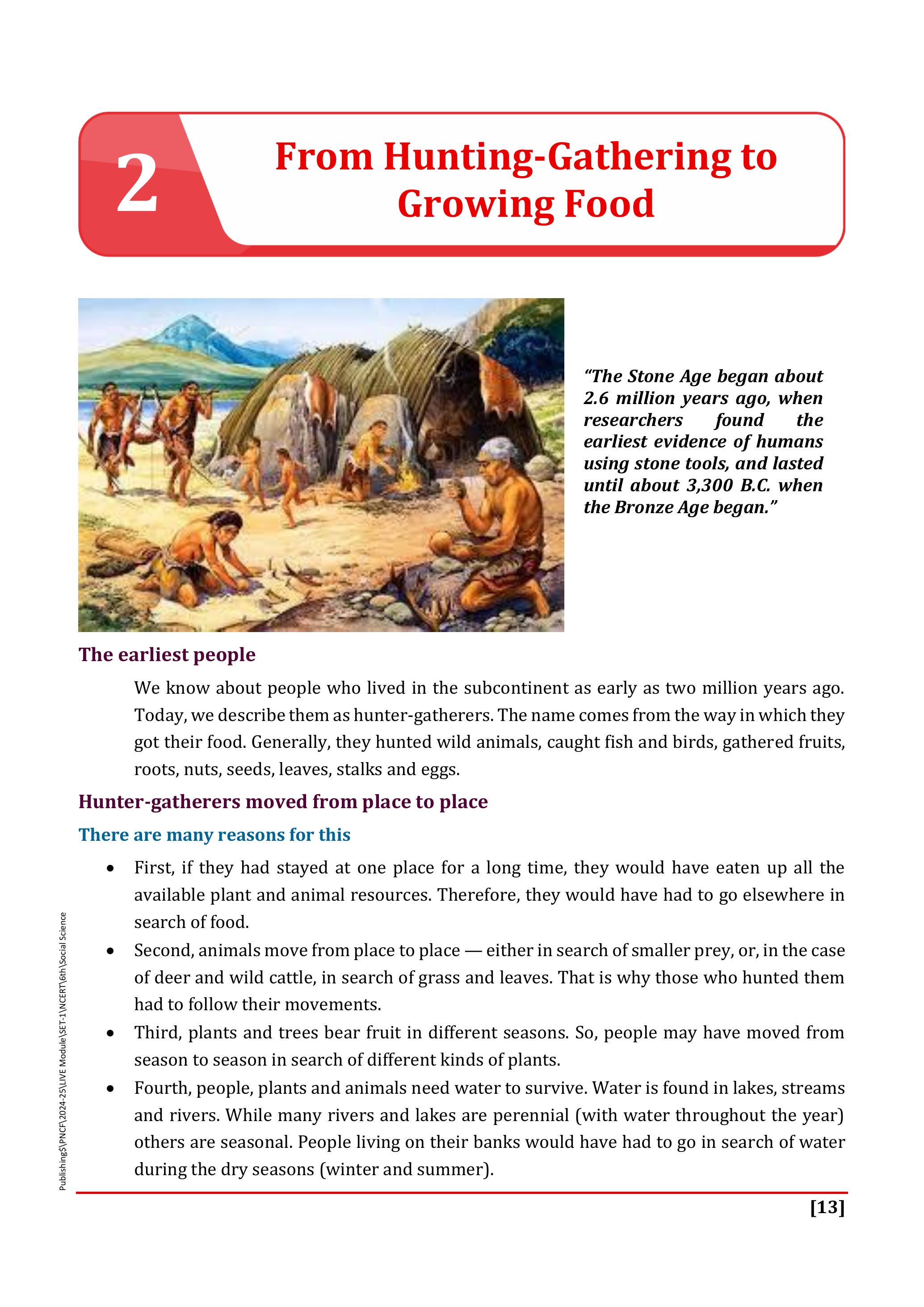 From Hunting-Gathering to Agriculture: The Evolution of Human Civilization