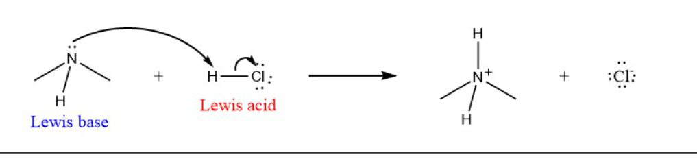 In each reaction, label the reactants as Lewis acids (electr | Quizlet
