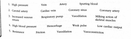Circle the term that does not belong in each of the followin | Quizlet