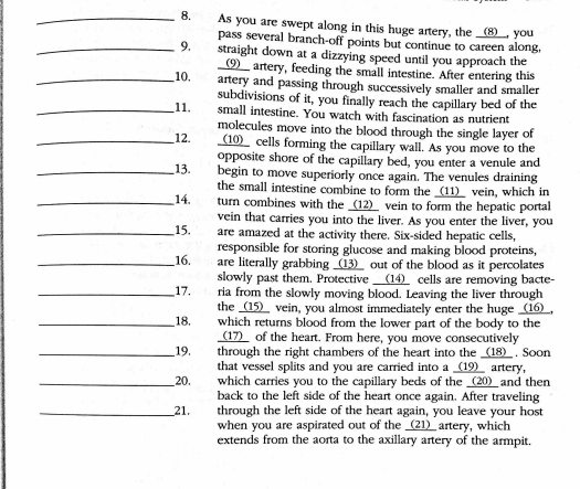 Where necessary, complete the statements by inserting the mi | Quizlet